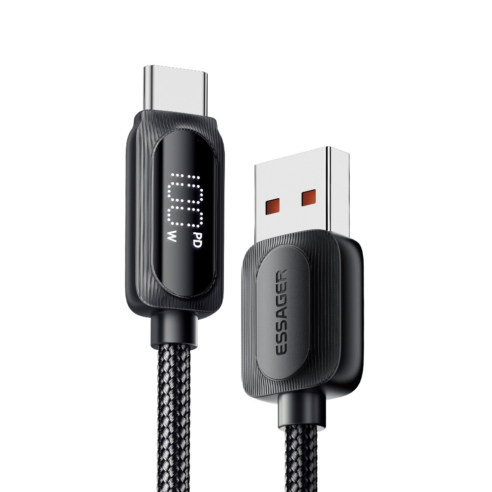 ESSAGER ES-X57 Series 100W USB A to Type C Cable USB C to USB