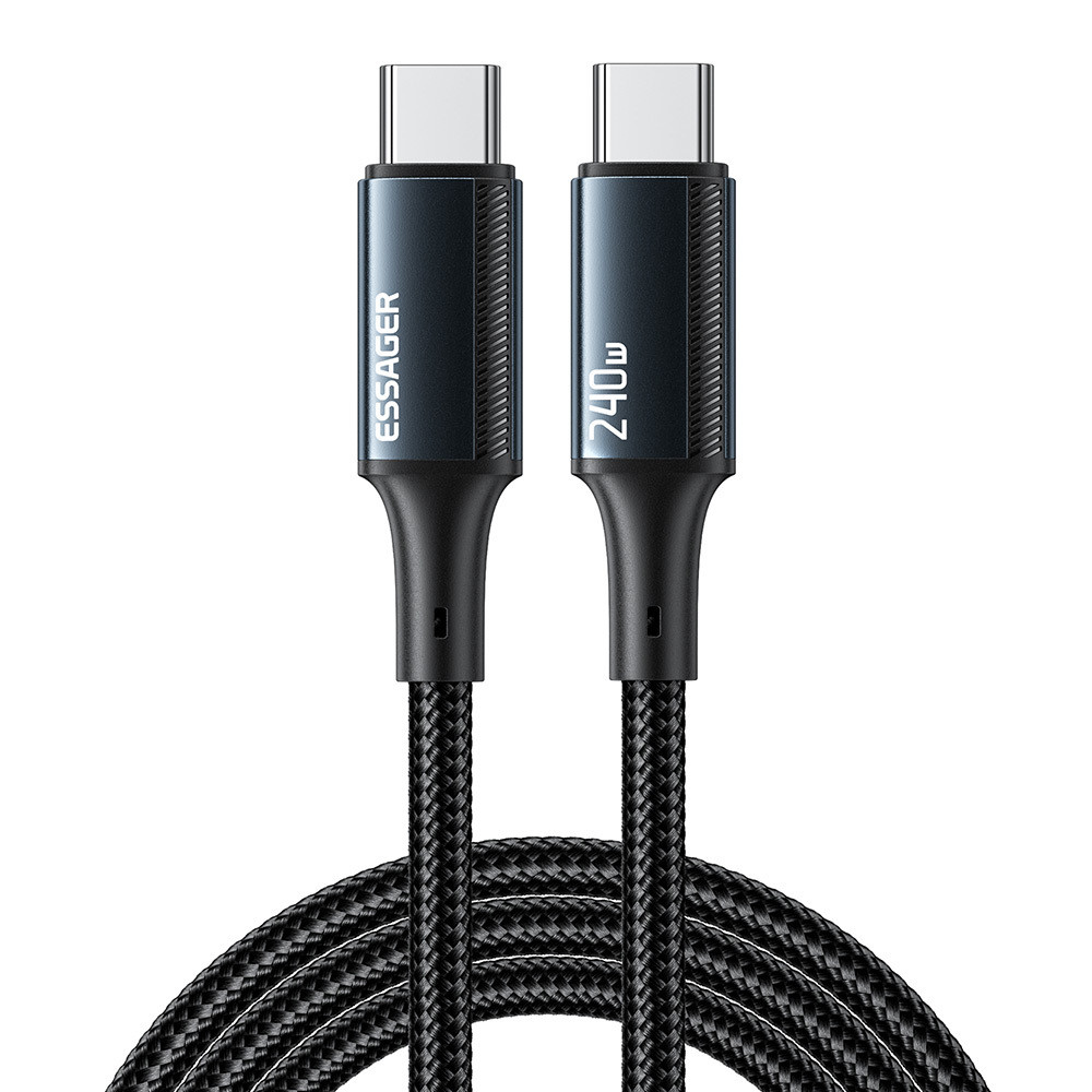 Quick Charge USB C To C Cord 240W With Tinned Copper Conductor